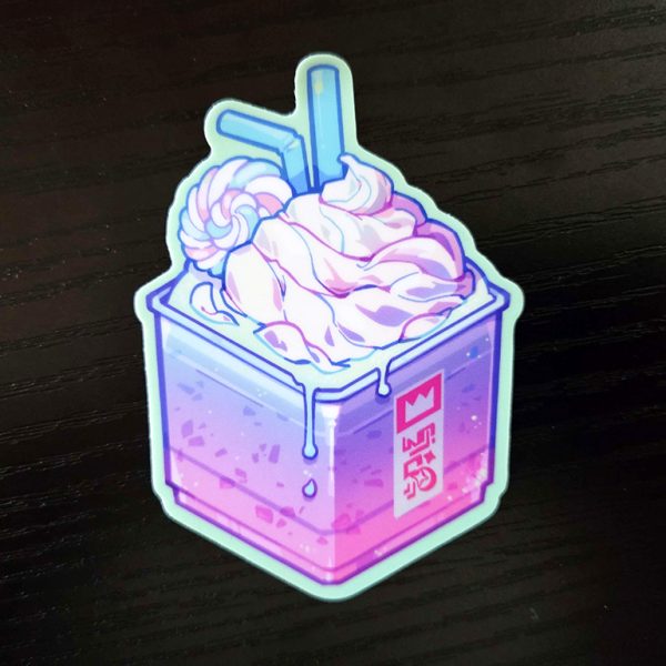 Fairy Milkshake Cube Sticker - TORI.PNG